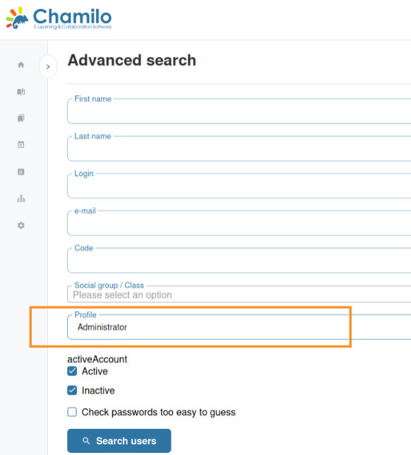 Guía para el usuario administrador: Cómo optimizar la seguridad y gestión de accesos en Chamilo ...